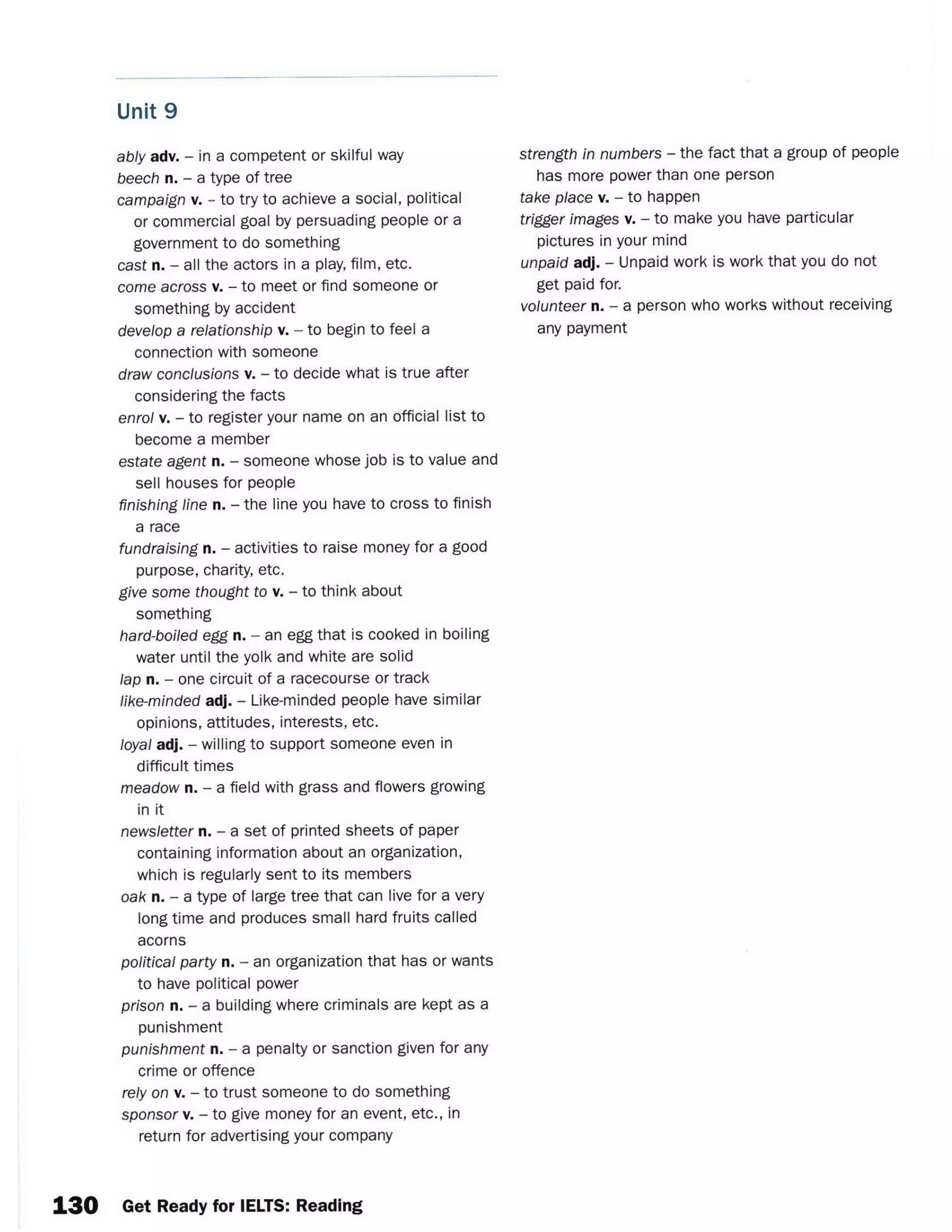 Get ready for ielts reading pre intermediate a2+ answer | PDF