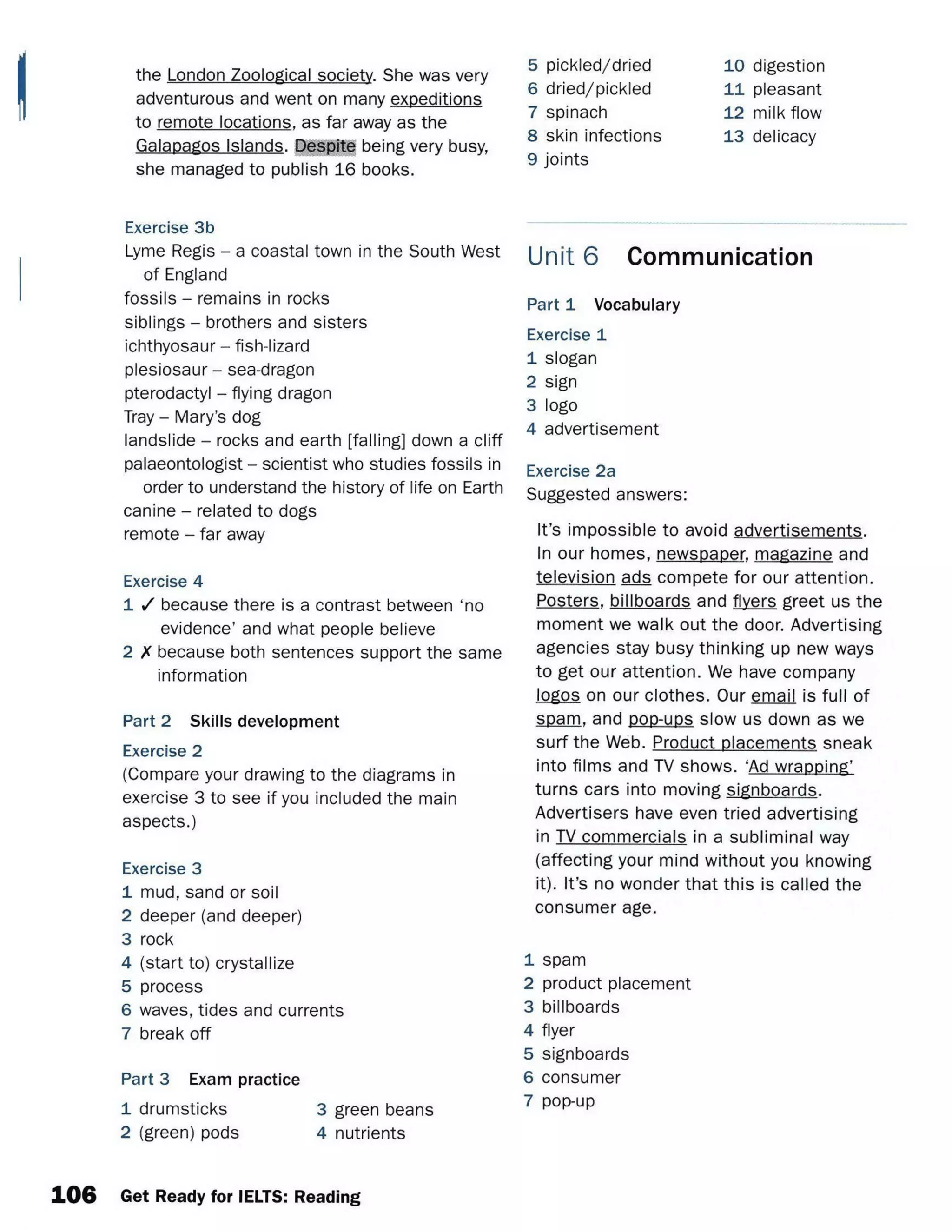 Get ready for ielts reading pre intermediate a2+ answer | PDF