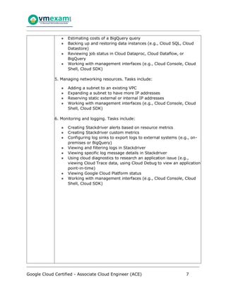 Get Ready to Become Google Associate Cloud Engineer | PDF