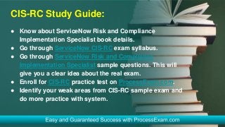 Get Ready to Crack ServiceNow CIS-RC Certification Exam | PPT