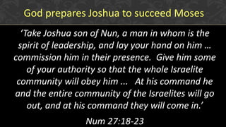 Get ready to go (Joshua 1) | PPT