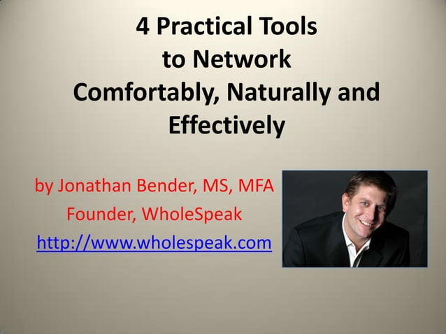 Natural Networking: Tips and Techniques | PPTX | Computer Networking ...