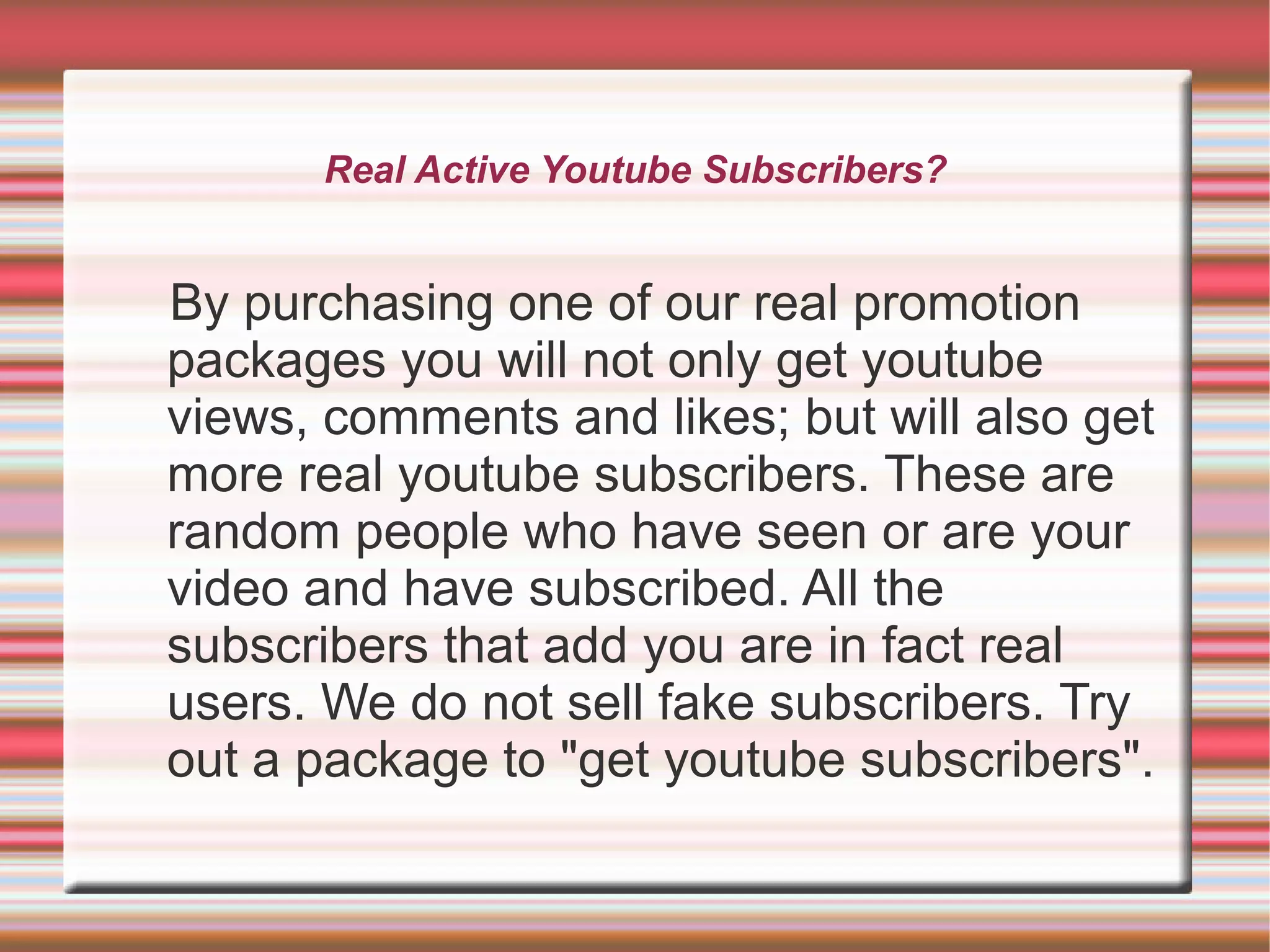 boost youtube views | PPT