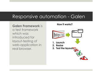 Get responsive with Galen | PPT