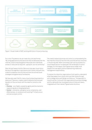 Getronics - Governance and the Cloud | PDF