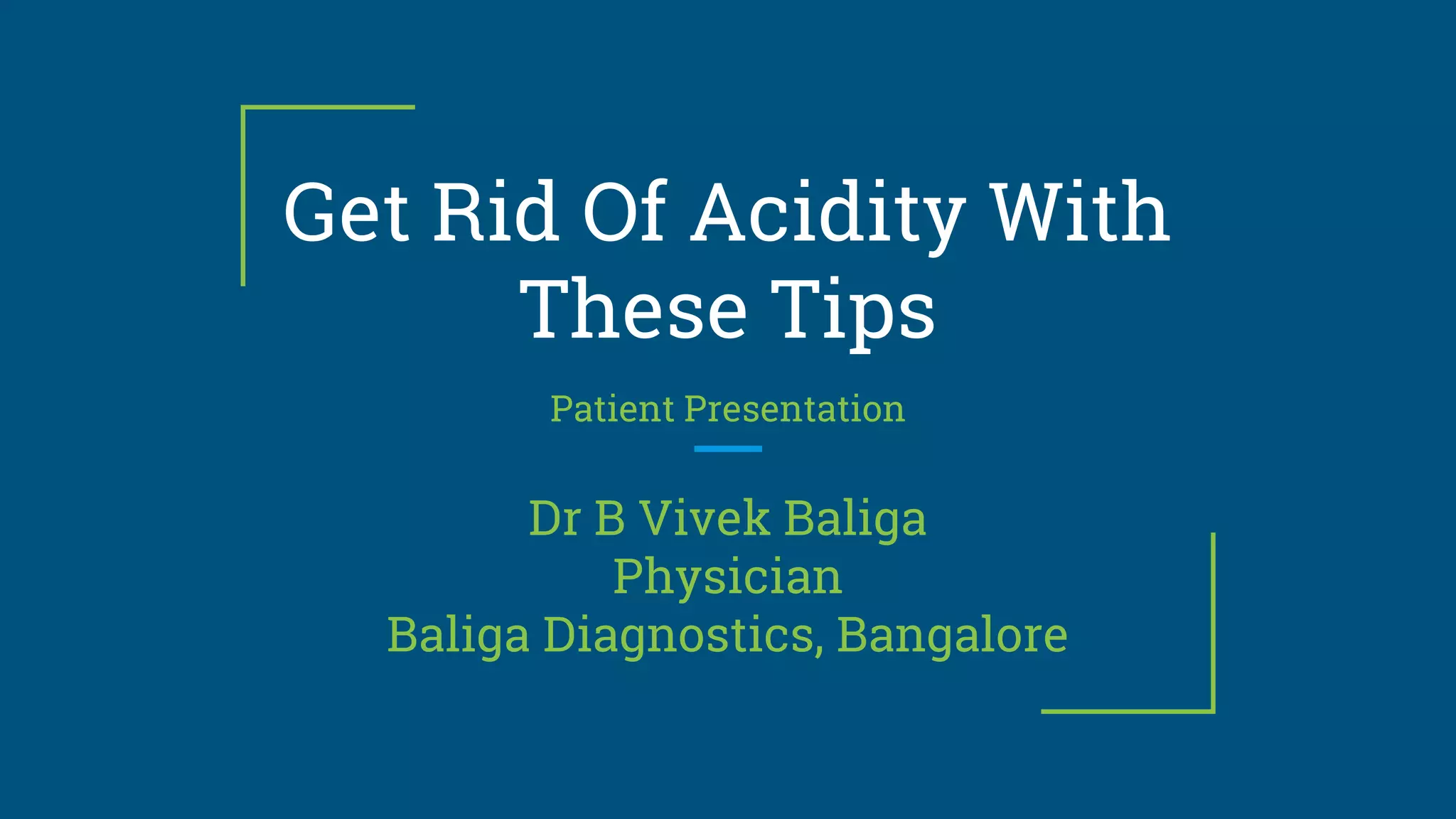 Stomach Bloating And Acidity - Tips To Rid Yourself Of It - Dr Vivek ...