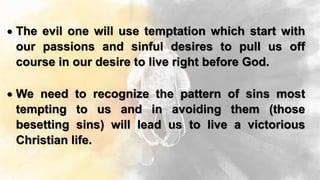 Get Rid of Sin.pptx | Christianity | Religion & Spirituality