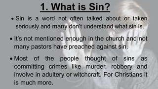 Get Rid of Sin.pptx | Christianity | Religion & Spirituality