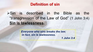 Get Rid of Sin.pptx | Christianity | Religion & Spirituality