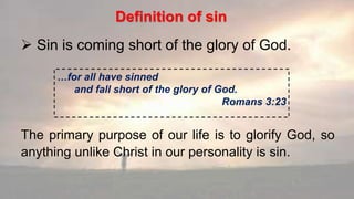 Get Rid of Sin.pptx | Christianity | Religion & Spirituality