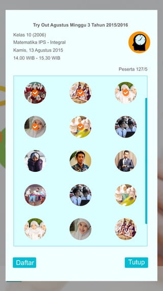 Mockup Geschool Tryout | PDF