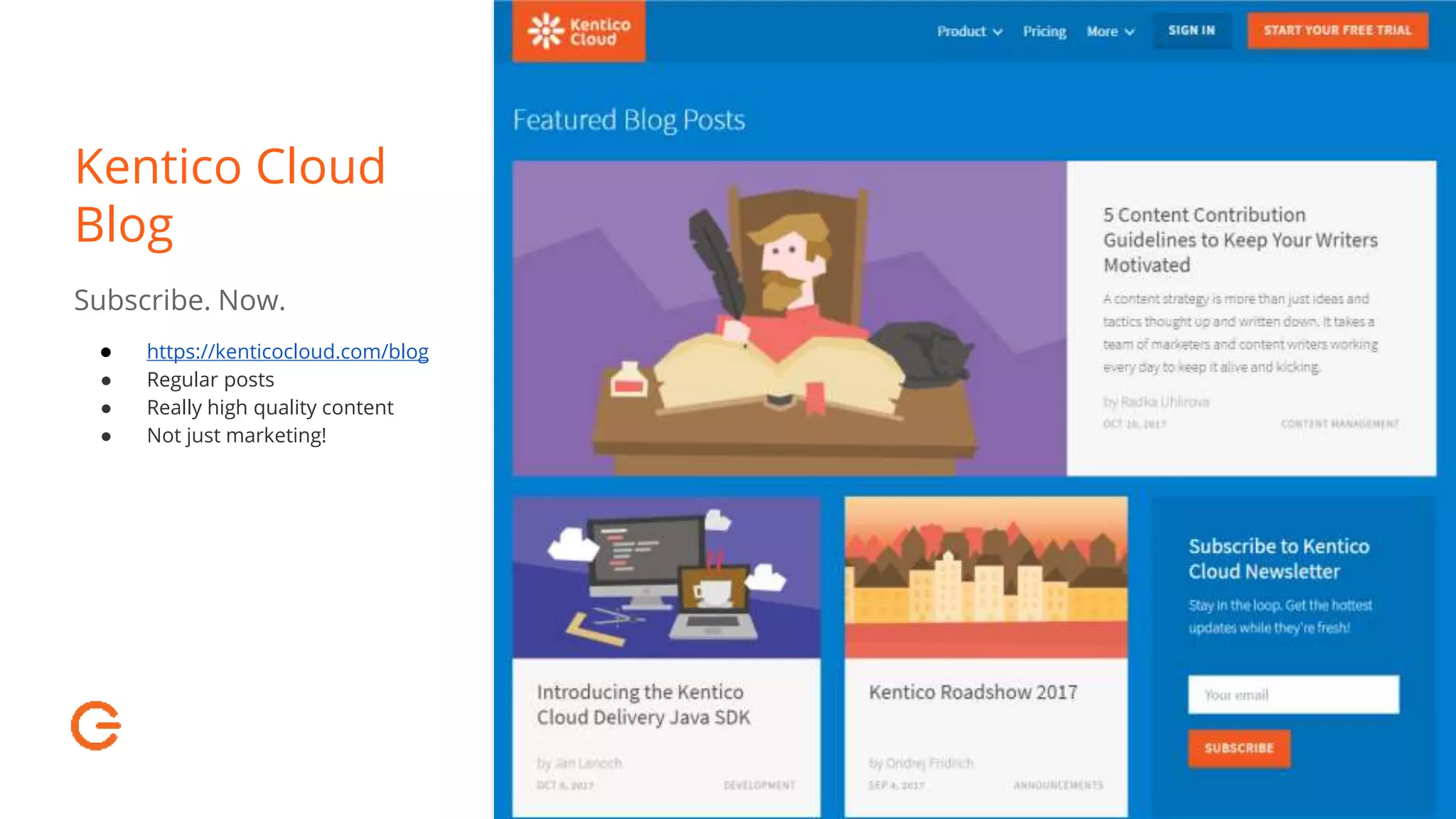 Kentico Cloud Best Practices | PPT