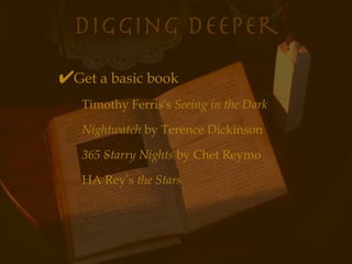 Getting Started in Amateur Astronomy | PPT