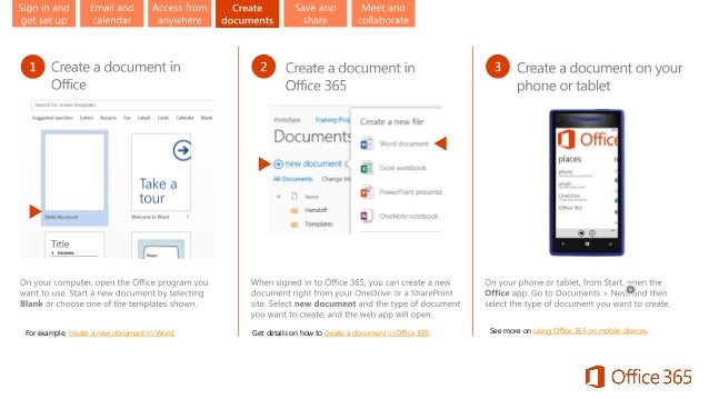 Guide To Office 365 - Bank2home.com