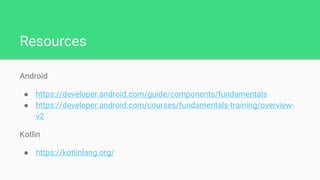 Get started with android DSC HCMUT | PPT