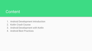 Get started with android DSC HCMUT | PPT