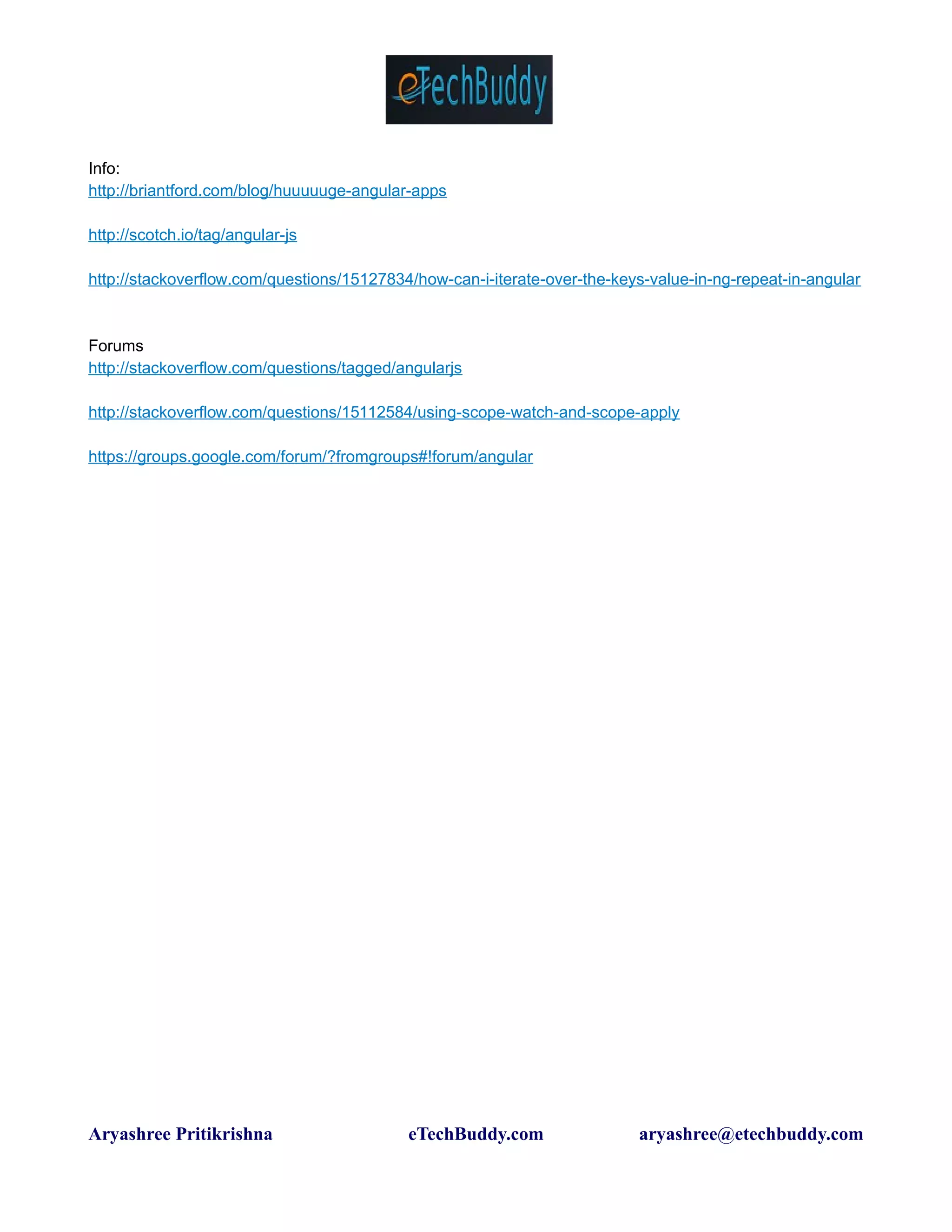 Get started with angular js | PDF