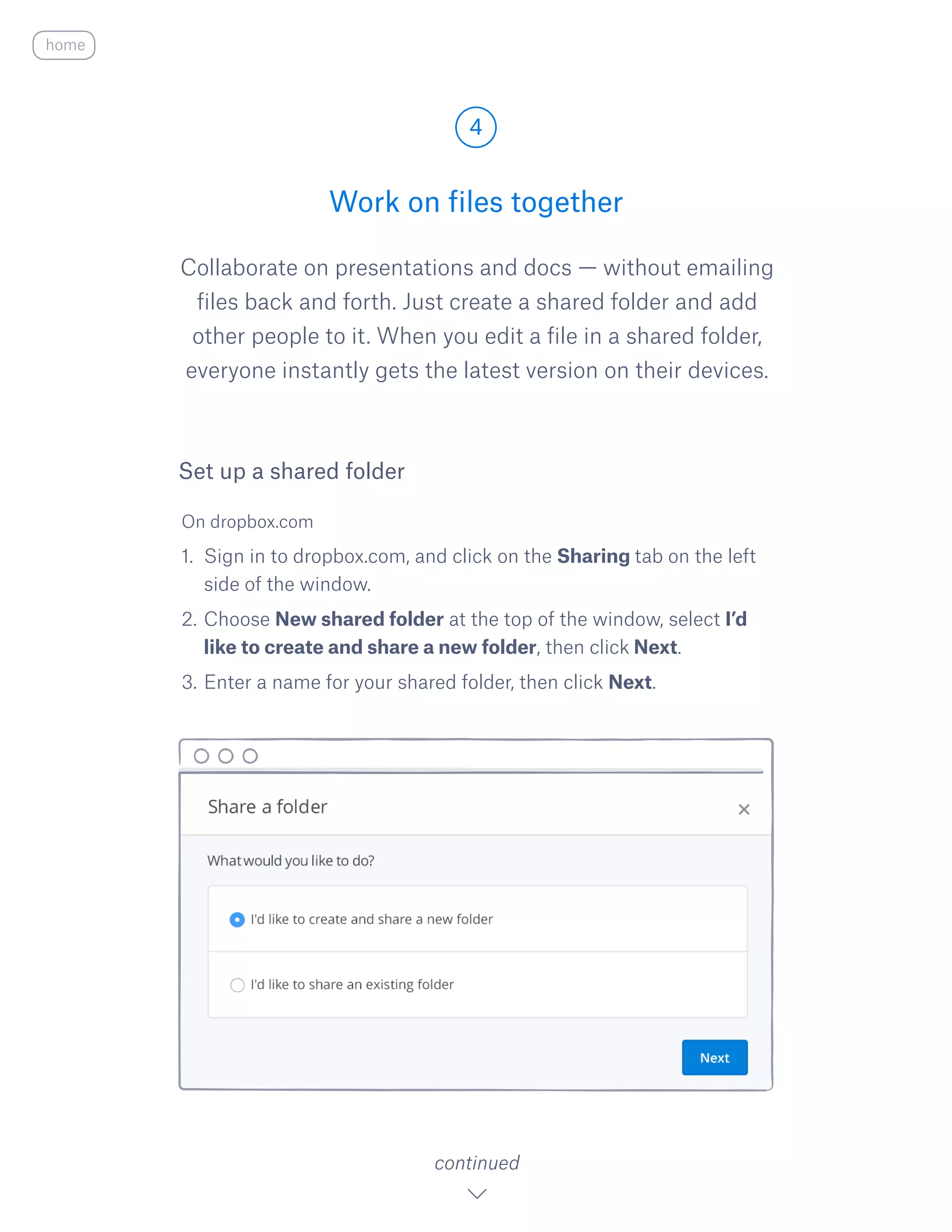 Get Started with Dropbox | PDF