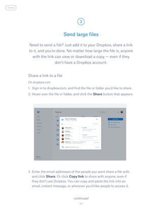 Get Started with Dropbox | PDF