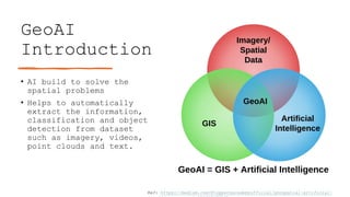 Get Started with GeoAI (Webinar talk on geoseries event) | PPTX