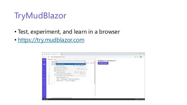Get started with MudBlazor | PPT