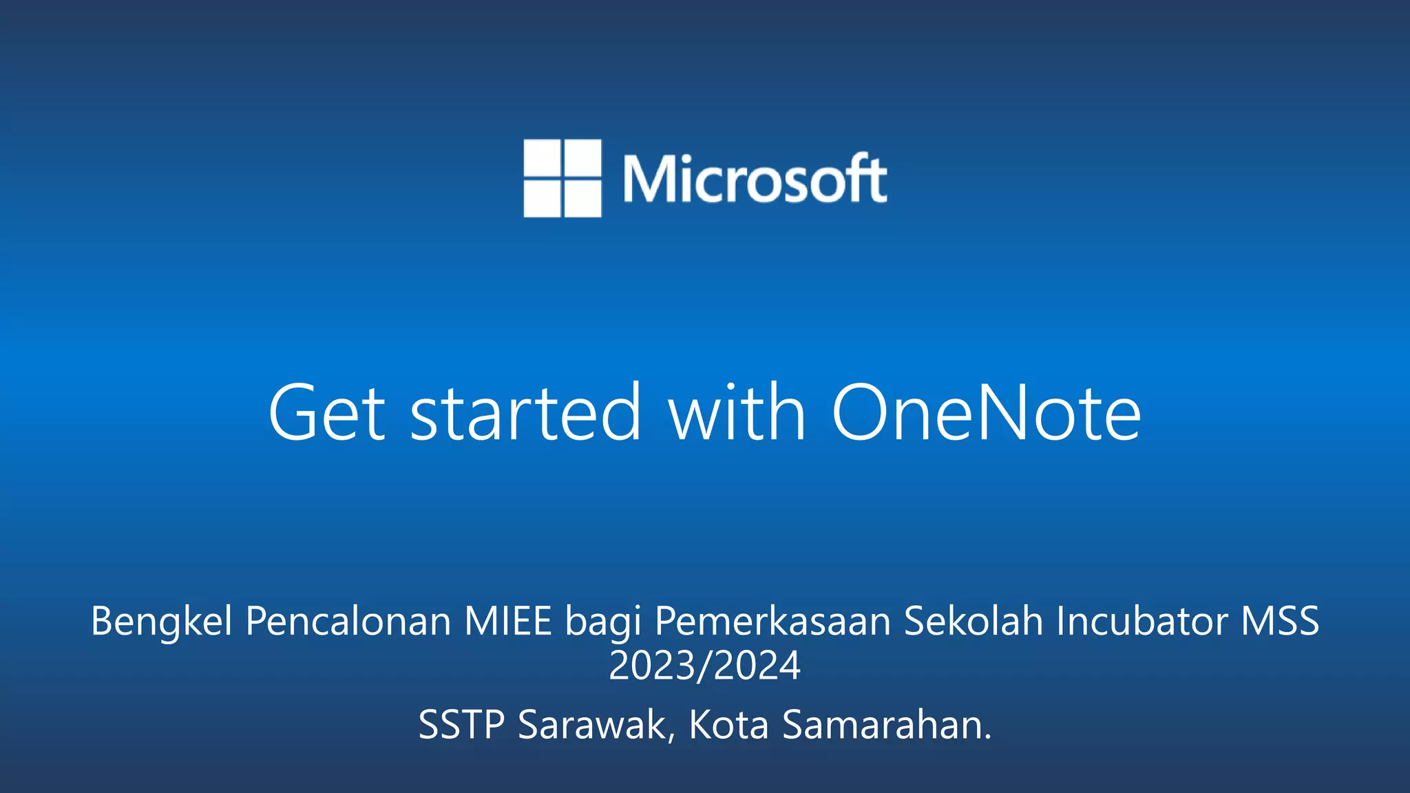 Get started with OneNote.pptx | Desktop Publishing | Computer Software and Applications