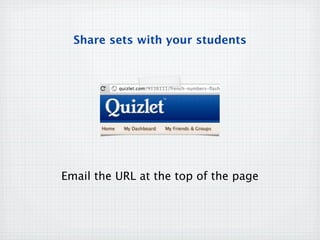 Teachers' Guide to Quizlet | PDF