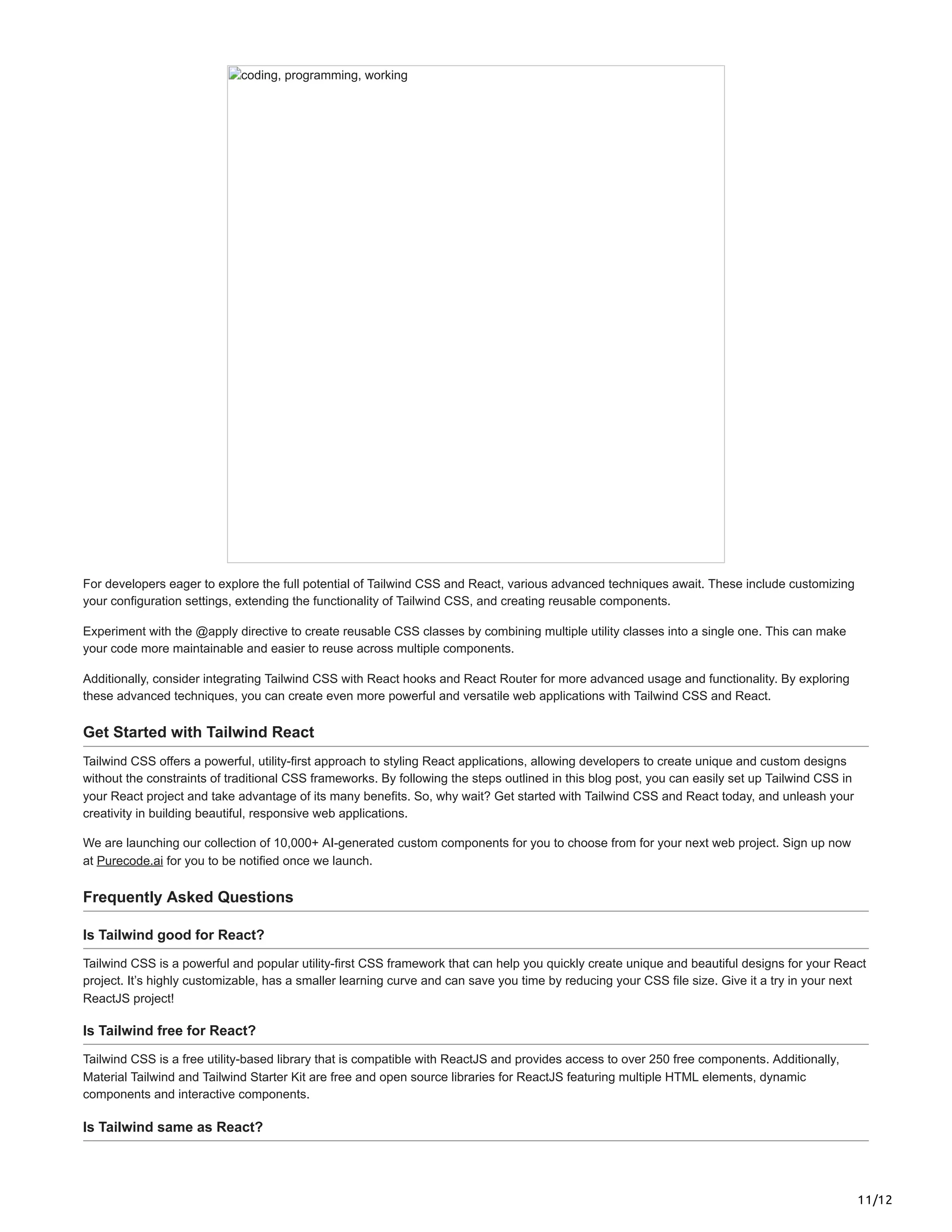 Get Started With Tailwind React and Create Beautiful Apps.pdf