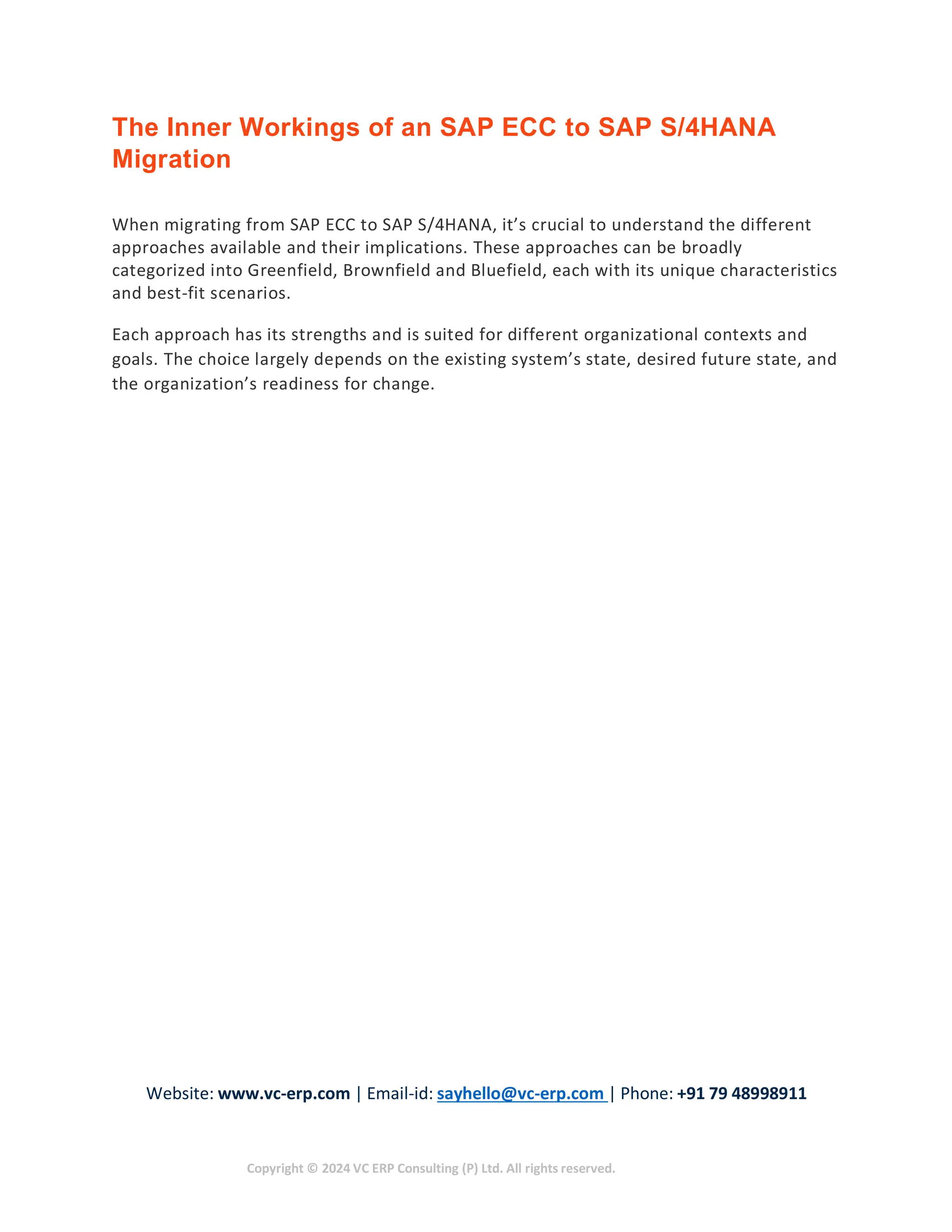 Get Started with this Complete SAP ECC to SAP S/4HANA Migration Guide ...
