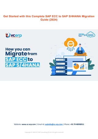 Get Started with this Complete SAP ECC to SAP S/4HANA Migration Guide ...