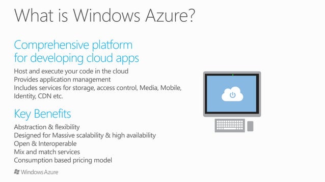 Get started with Microsoft Azure Slides - SocalCodeCamp_LA_November ...