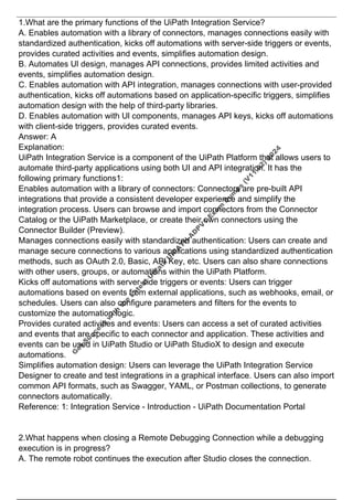 Get Success with the Latest UiPath UIPATH-ADPV1 Exam Dumps (V11.02 ...