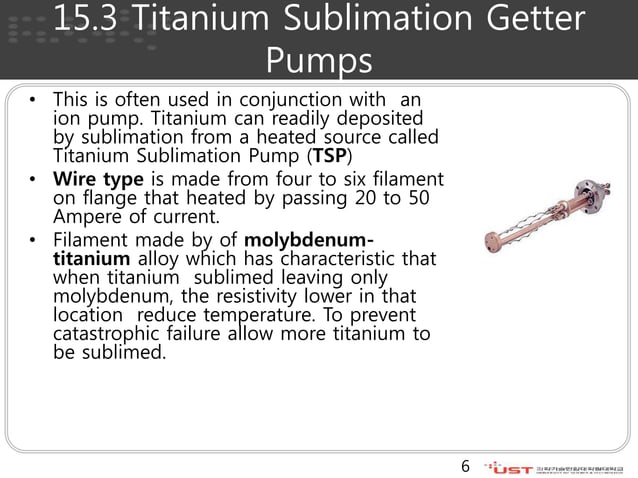 Vacuum Class - Getter pump | PPT