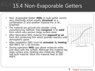 Vacuum Class - Getter pump | PPT