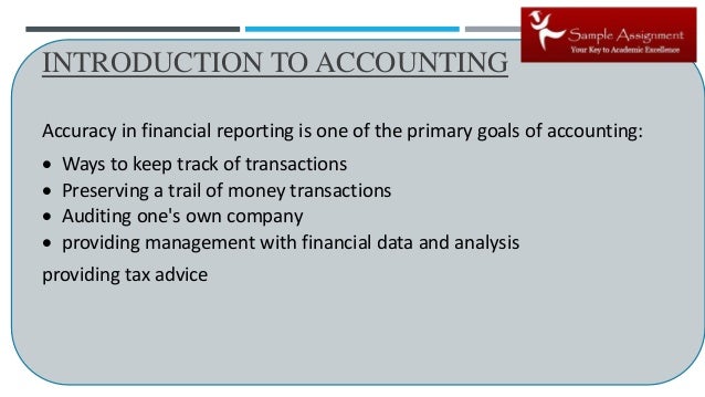 Get the best MYOB Assignment Help | PPT