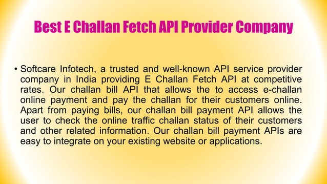 Get The Best Online Traffic Challan Payment API Service.pptx