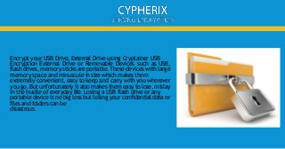 Get The Best USB Encryption Software – Visit Cypherix | PPT