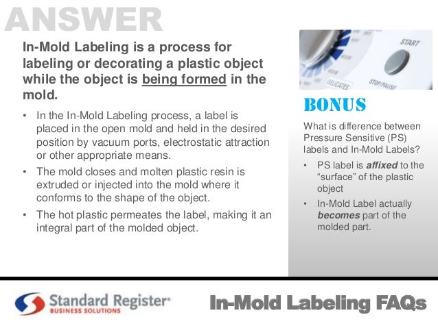 Get the Facts on In-Mold labeling