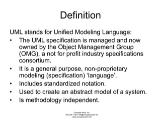 Get the Gist: Universal Modelling Language (UML) | PPTX | Graphics Software | Computer Software ...