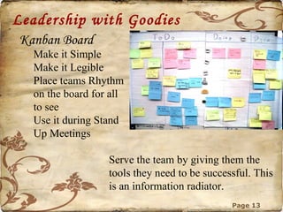 Get The Rhythm - Agile Leadership | PPT