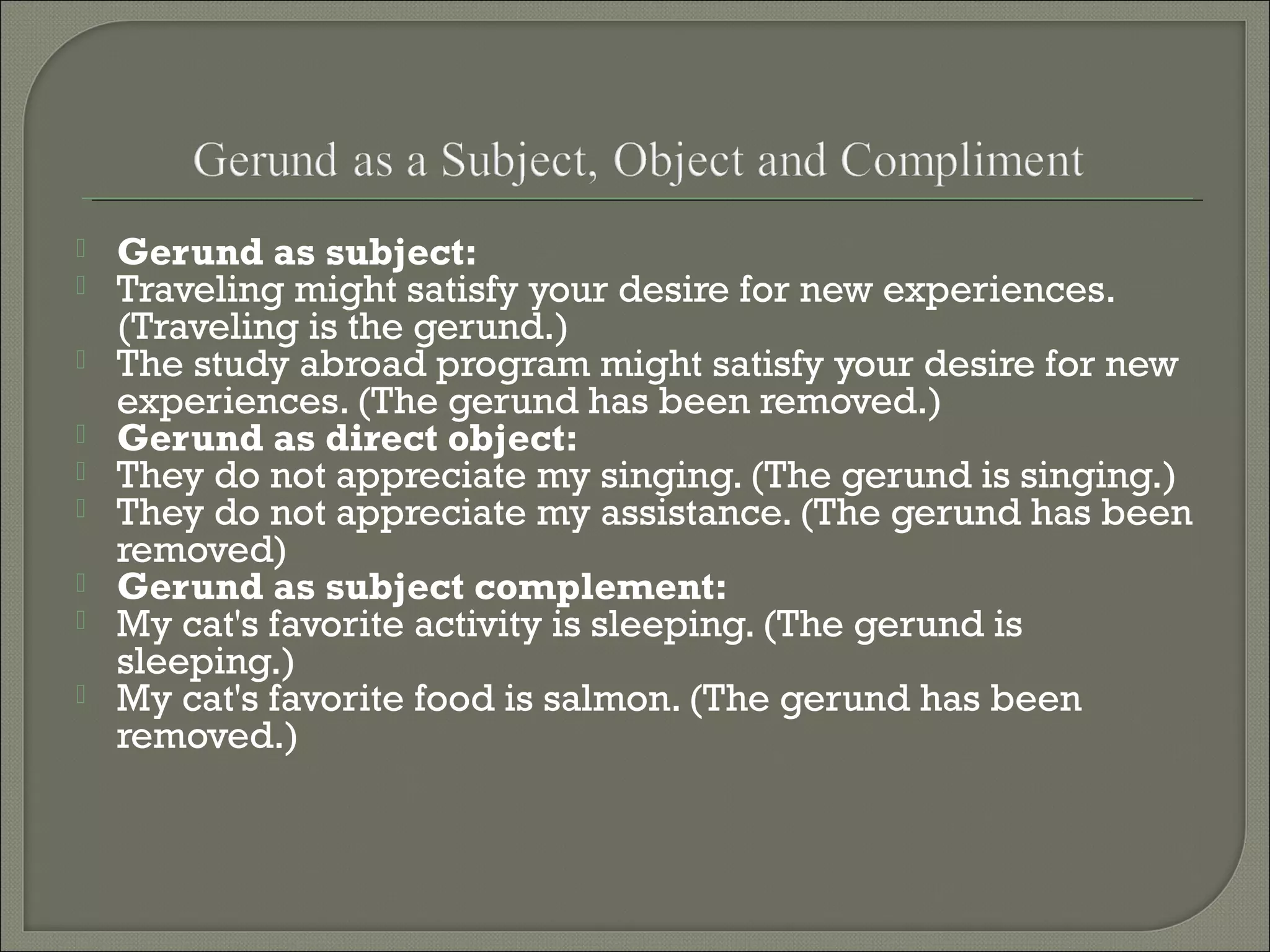 Gerund | PPT