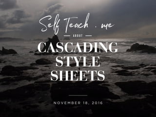 Getting Better at CSS | PPT