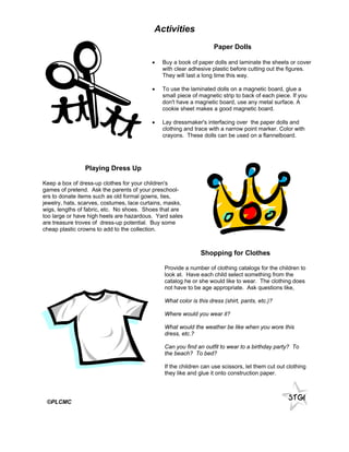 Getting Dressed | PDF