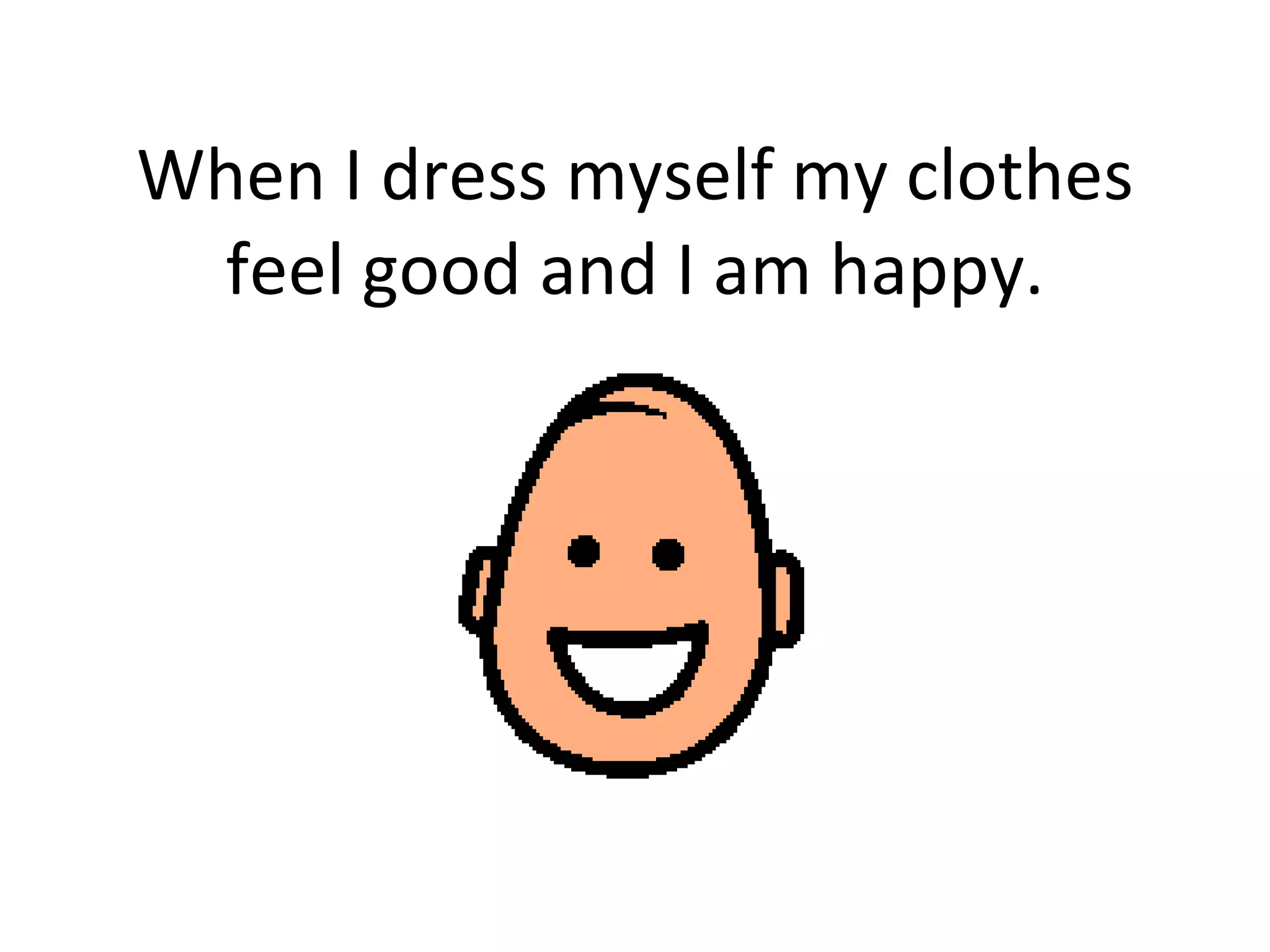 Getting Dressed Social Story | PPT