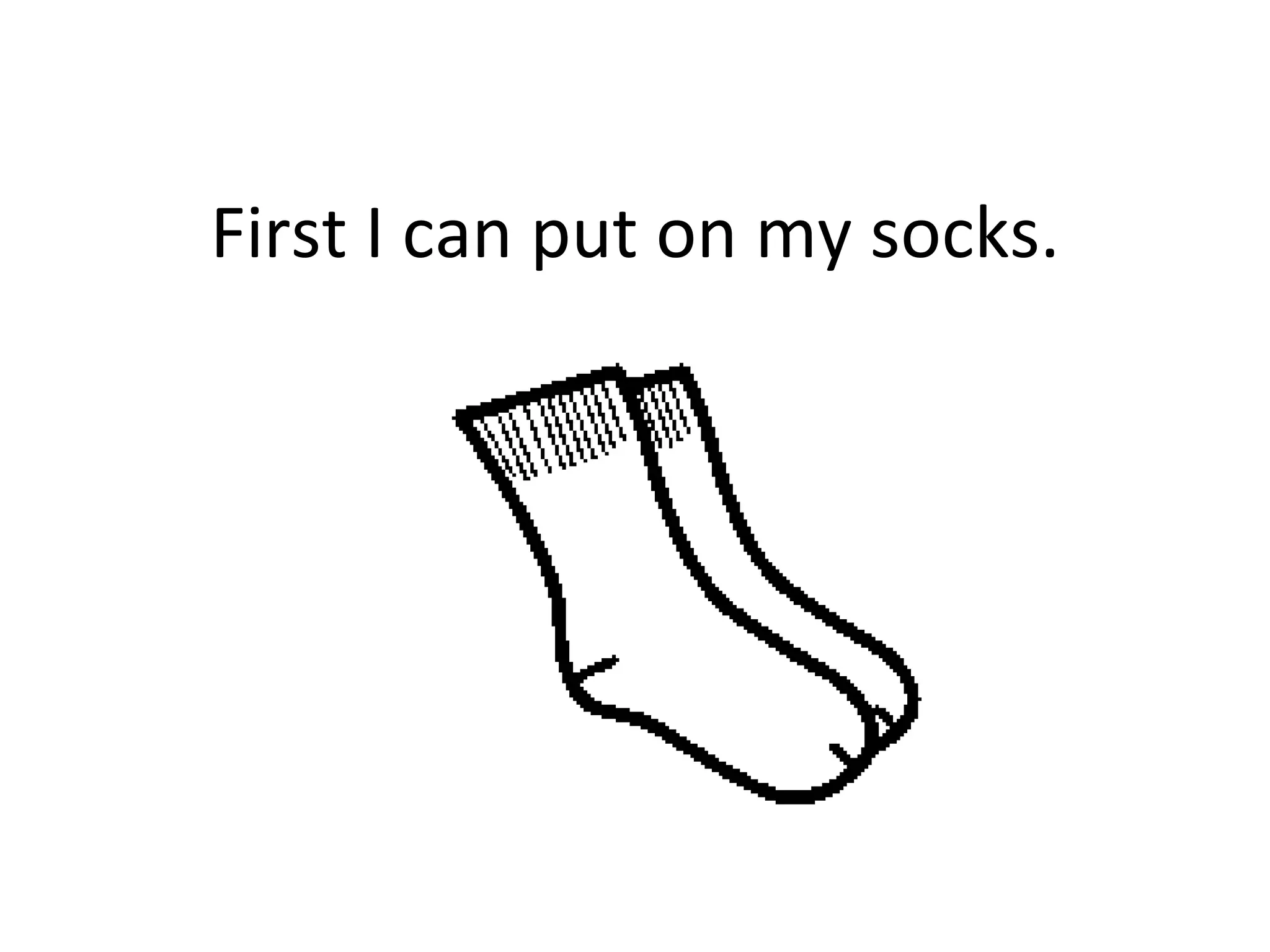 Getting Dressed Social Story | PPT