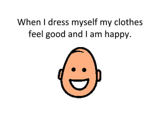 Getting Dressed Social Story | PPT