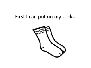 Getting Dressed Social Story | PPT