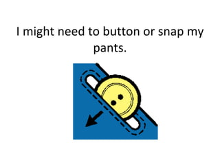 Getting Dressed Social Story | PPT