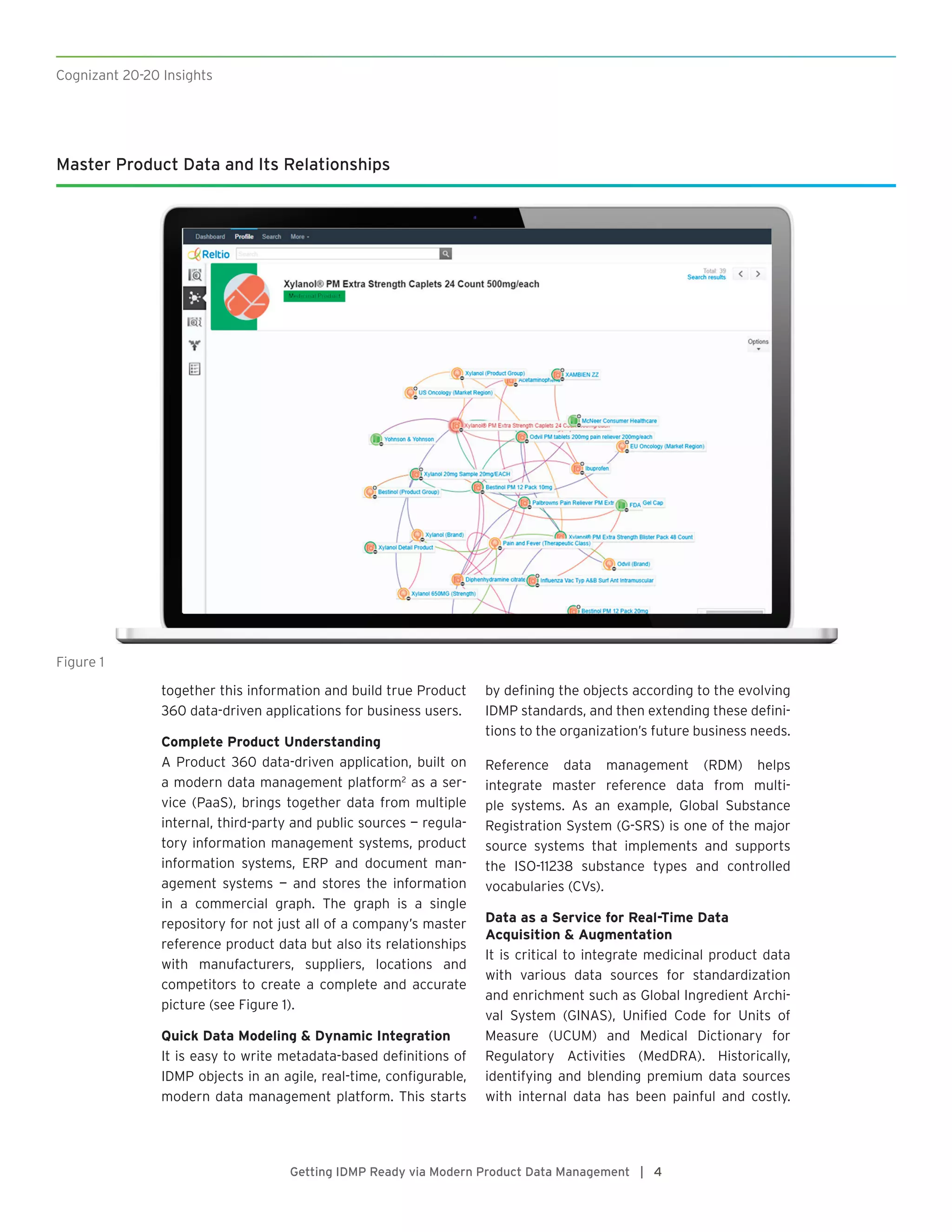 Getting IDMP Ready via Modern Product Data Management | PDF