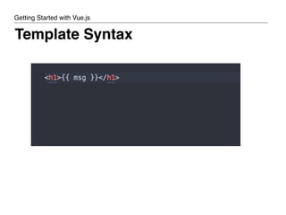 Getting Started with Vue.js | Free Download